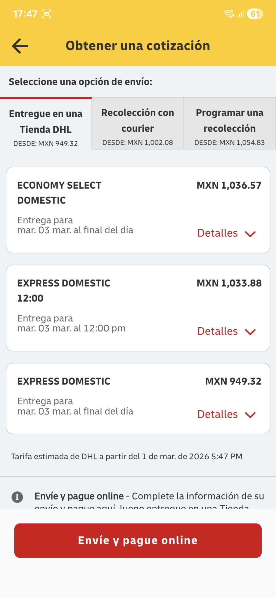Rastreo de DHL Express: Seguimiento de envíos en México